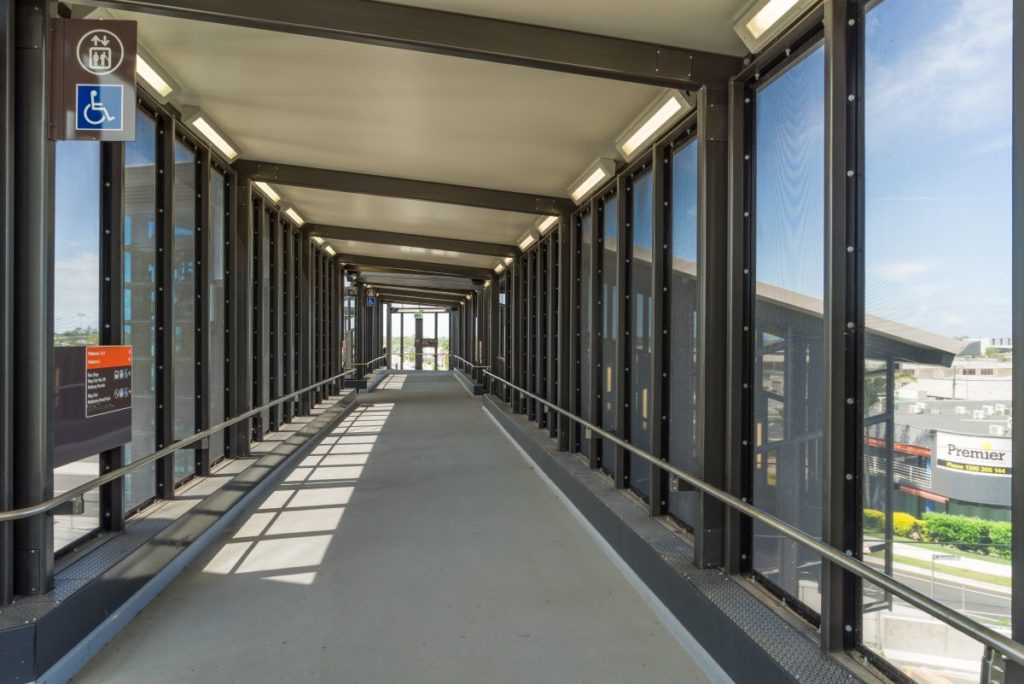 Geebung Railway Overpass - Crimsafe Commercial